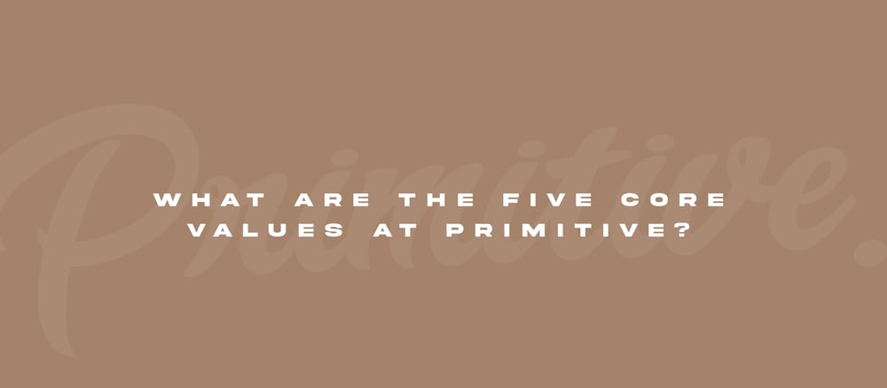 Primitive’s Core Values